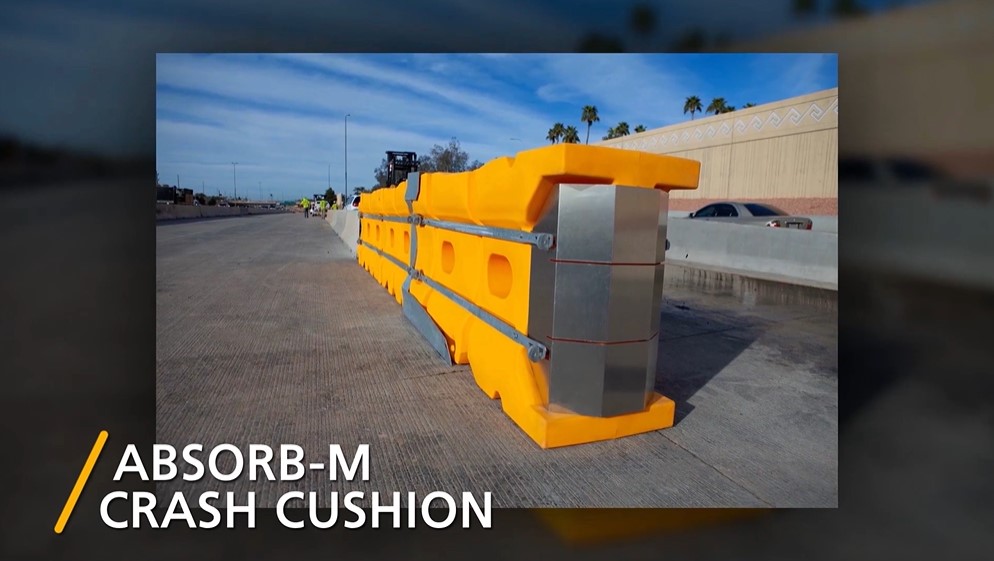 ABSORB-M Crash Cushion Promotional Video | Lindsay